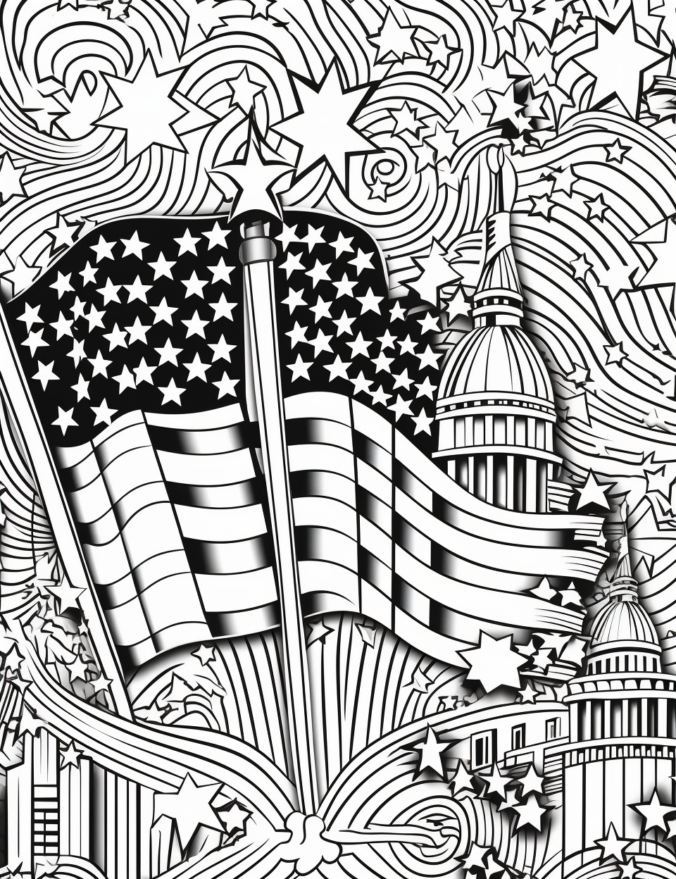 Color Craftables | Coloring Pages | Holiday - 4th of July ...