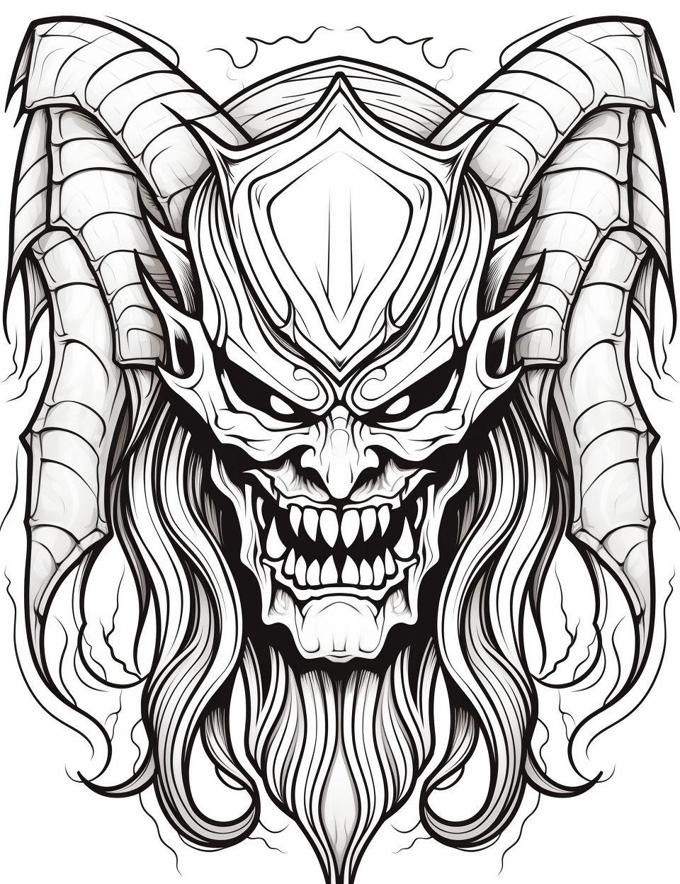Color Craftables | Coloring Pages | Horror & Gothic - Monsters - Demons
