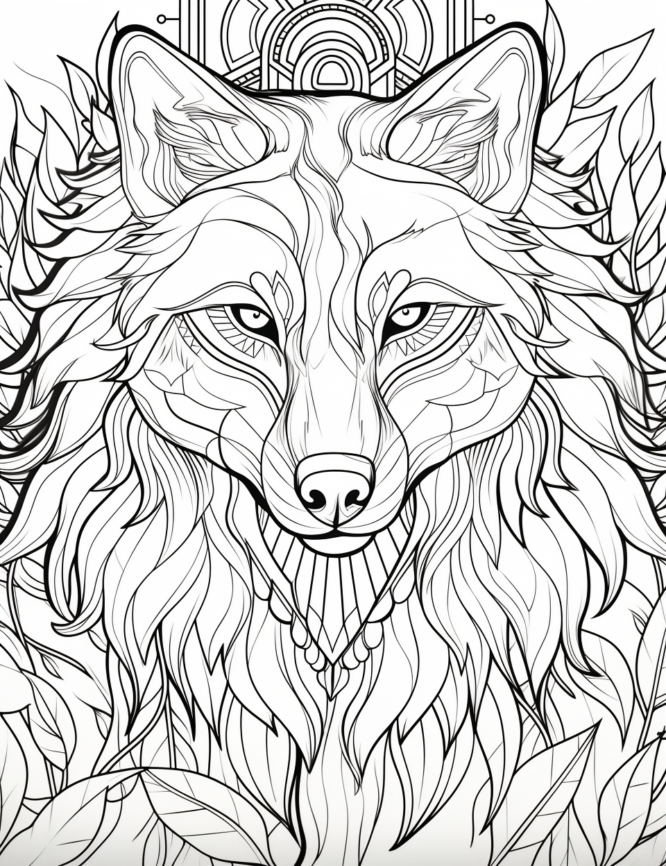 Color Craftables | Coloring Pages | Animal - Wild - Wolves