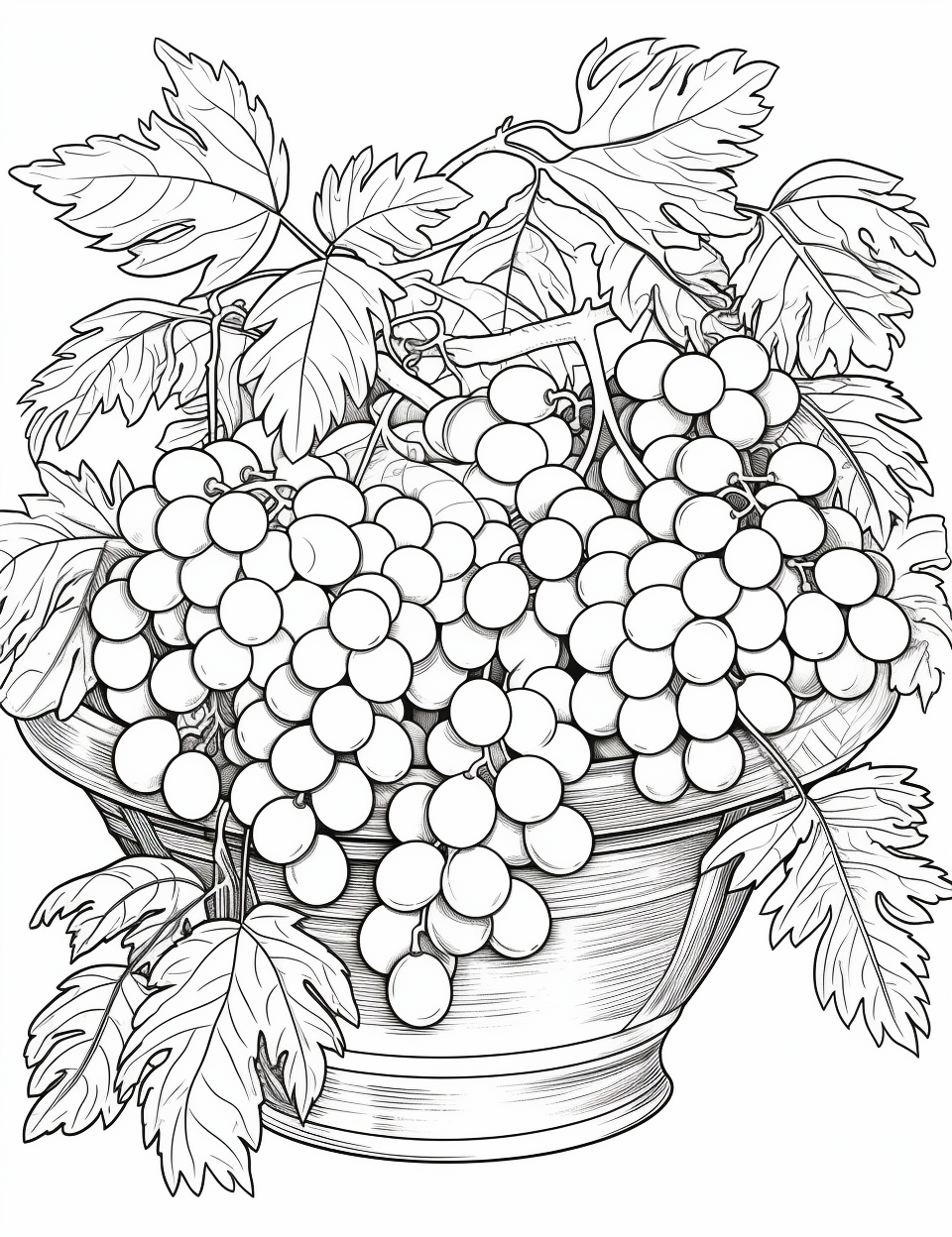Color Craftables | Coloring Pages | Holiday - Thanksgiving - Cranberries