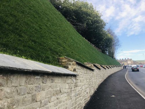 Flex MSE supports sub station for housing developments