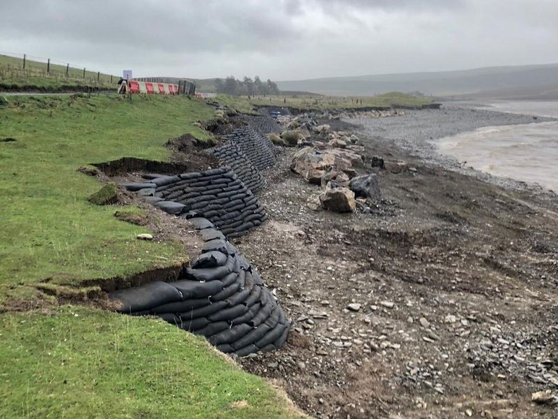 Flex MSE used to support eroding reservoir embankment in North Wales ...