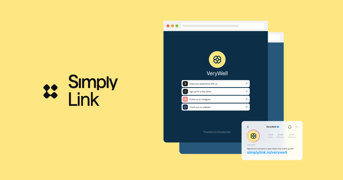 SimplyLink - One link for everything you’re about
