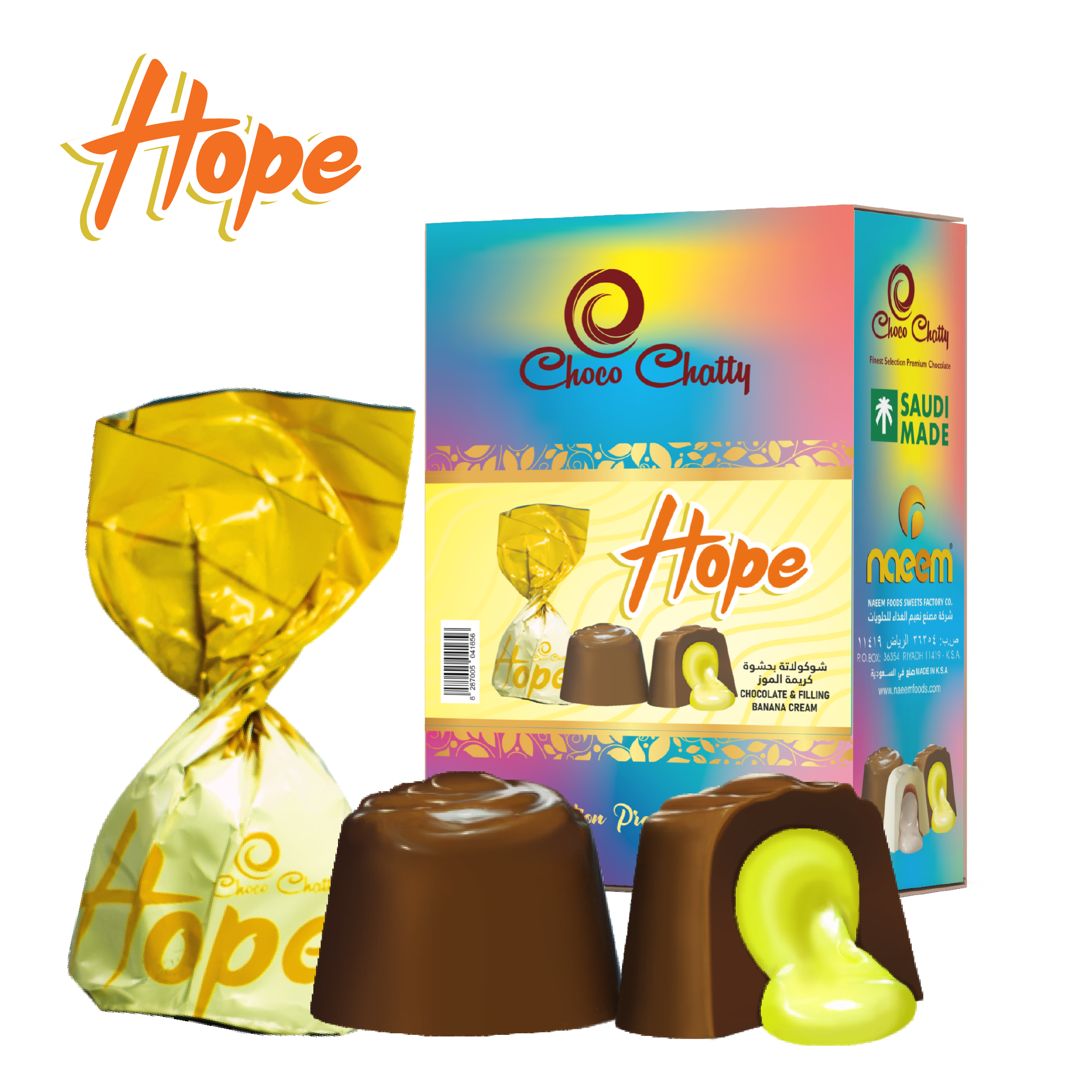 CHOCOLATE & FILLING BANANA CREAM