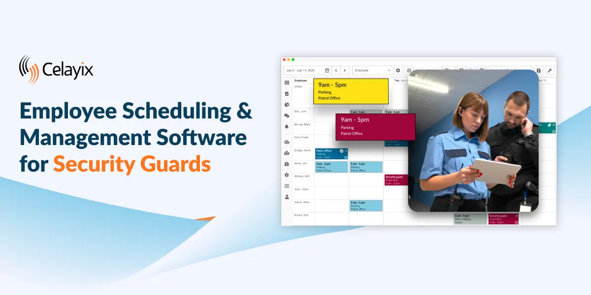 Free Security Guard Schedule Template | Celayix