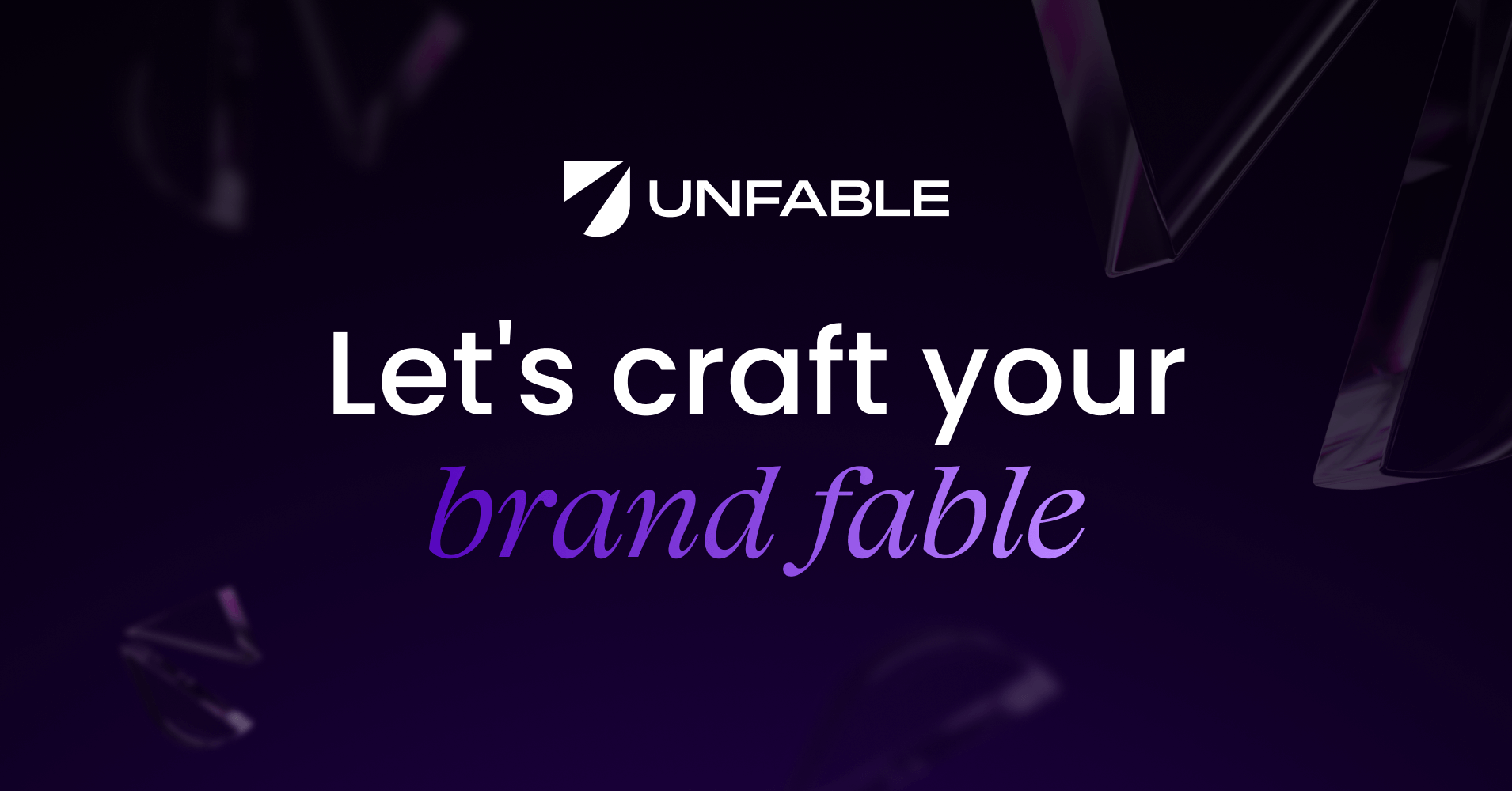 Unfable Studio - Let's craft your brand fable