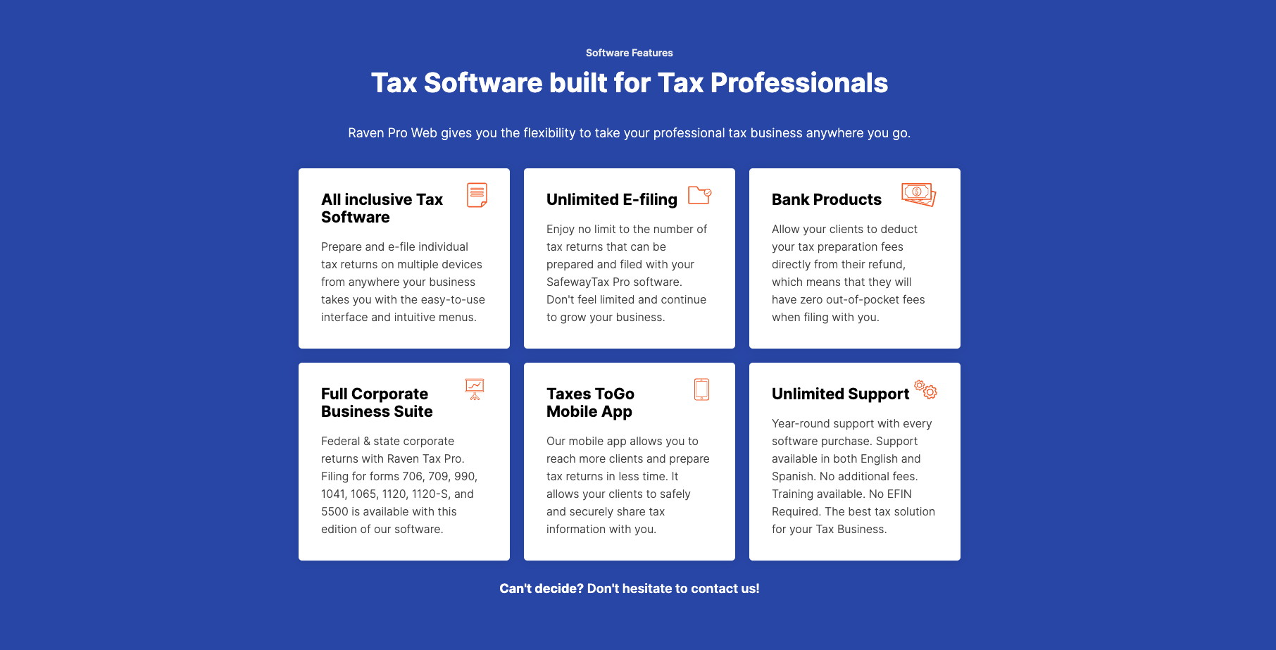 Raven Pro Tax Software | Unlimited E-File
