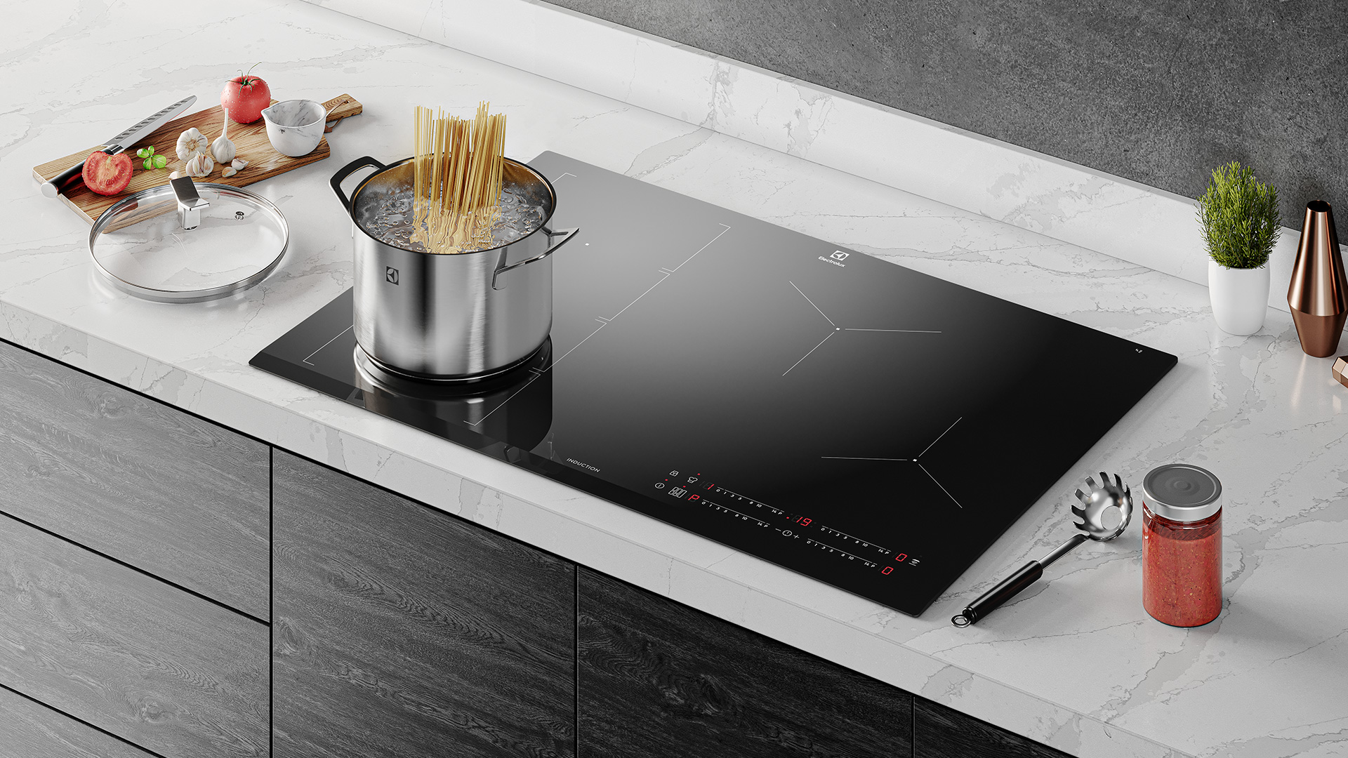 IE80P- Cooktop de Indução 4 Zonas Unicook Electrolux (IE80P)