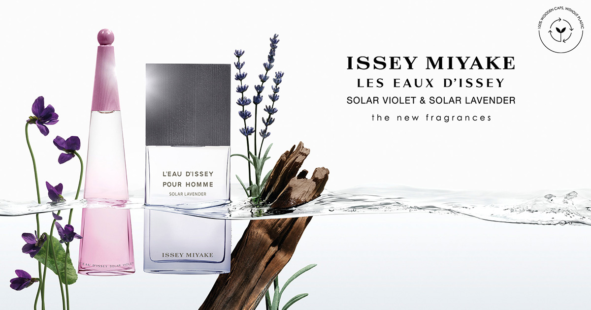 全新 ISSEY MIYAKE L’Eau d’Issey Solar Violet 和 L’Eau d’Issey pour Homme ...