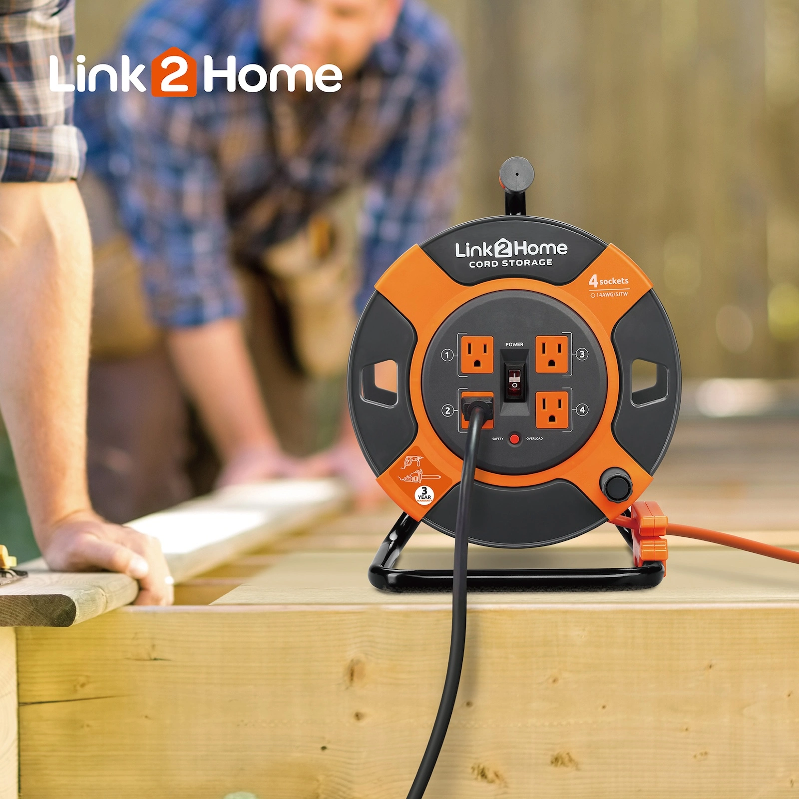 Cord Storage 3 ft. Extension | Link2Home