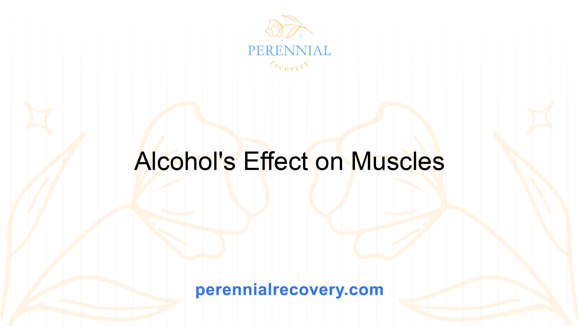 Alcohol's Effect on Muscles - Perennial Recovery