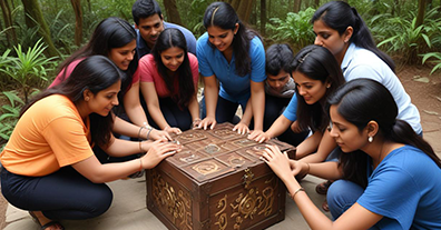 Escape the Enigma: Pandora's Box Team Building Challenge | Trebound