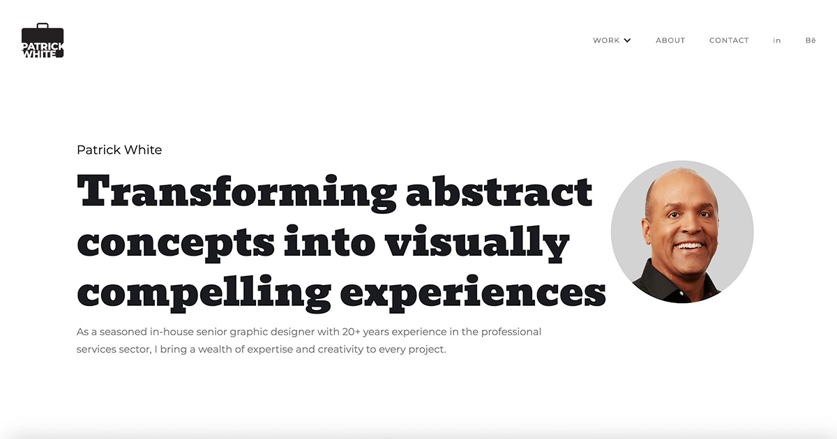 Patrick White's Portfolio