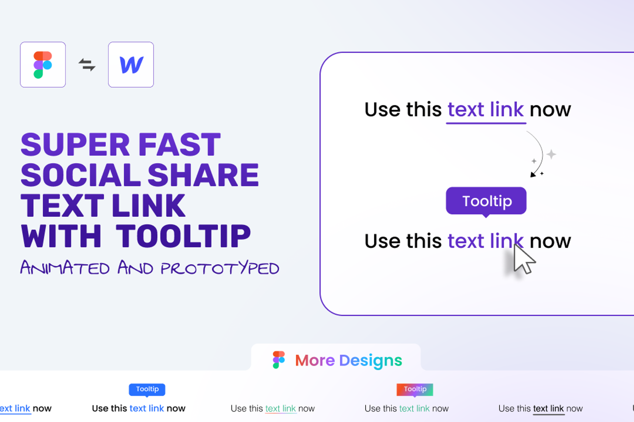 Text Link With Tooltip Button 20 Webflow