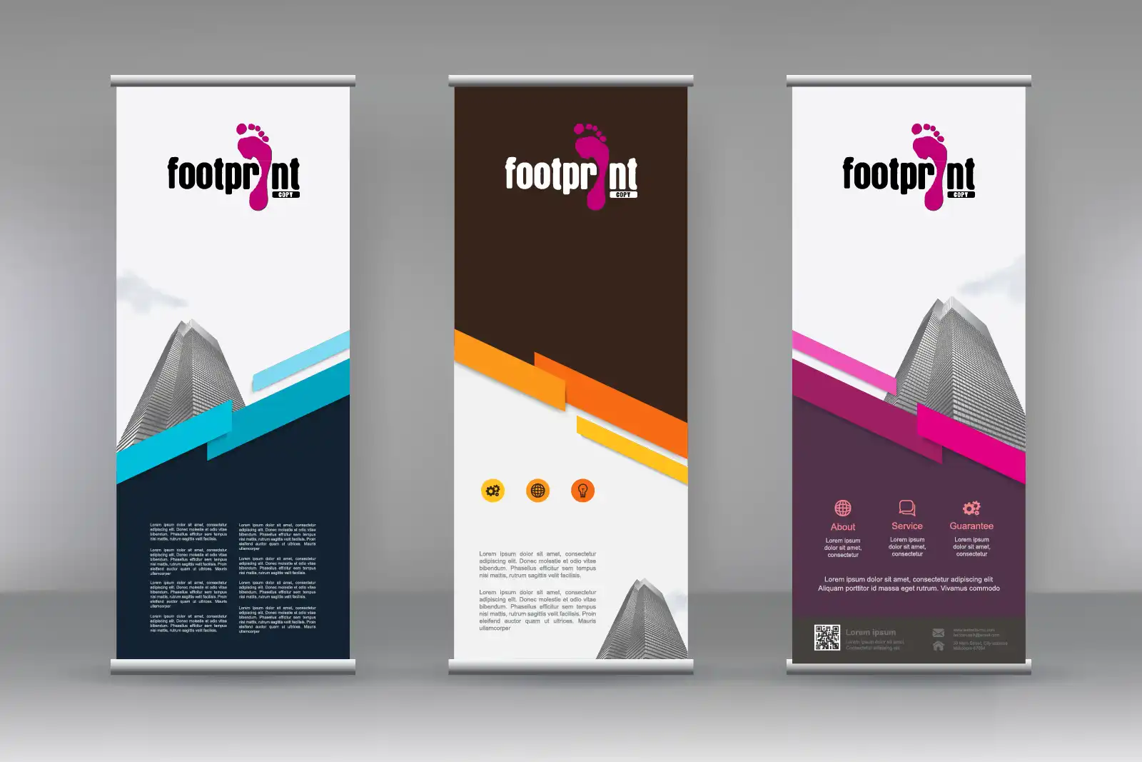 Roller Banners Glasgow | Footprint Copy Maryhill | Same Day Printing ...