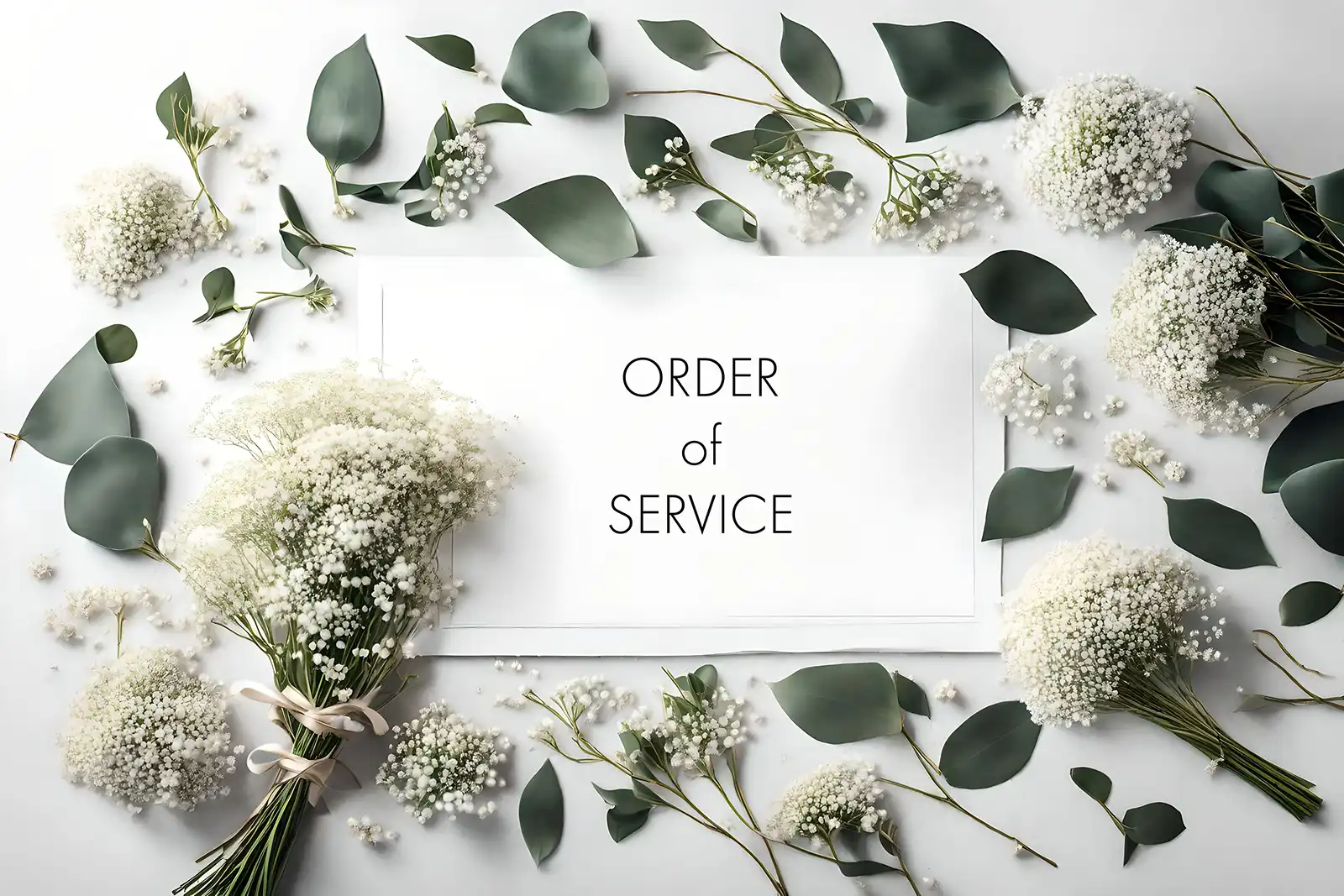Order of Service Printing Glasgow | Footprint Copy Maryhill | Same Day ...