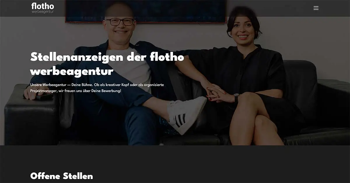flotho Werbeagentur | Karriere im Küchen- und Möbelmarketing