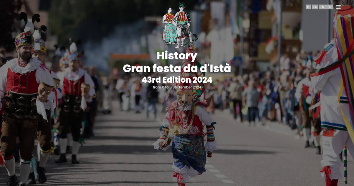 History of the Festa da d'Istà: The Tent and Music in Canazei