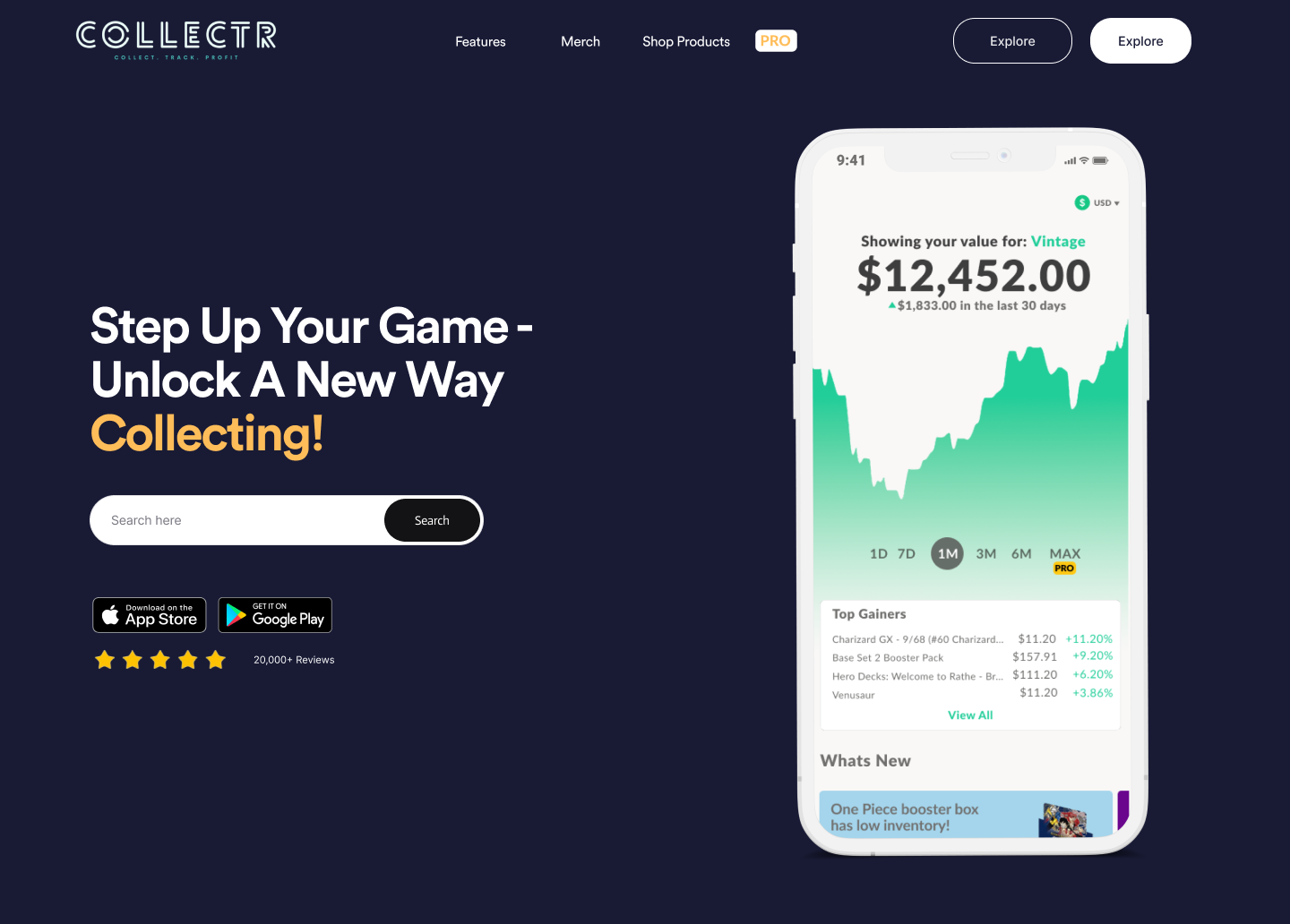 Collectr - PRO Membership